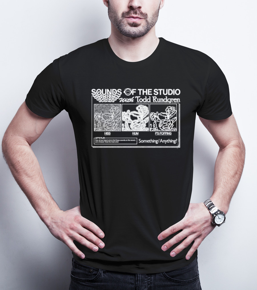 Sounds Of The Studio Todd Rundgren Something Anything Retro 1972 Pop Rock Music Album T-Shirt