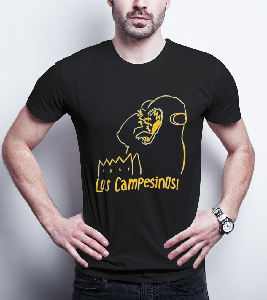 Los Campesinos Indie Rock Band Music Bear Castle T-Shirt