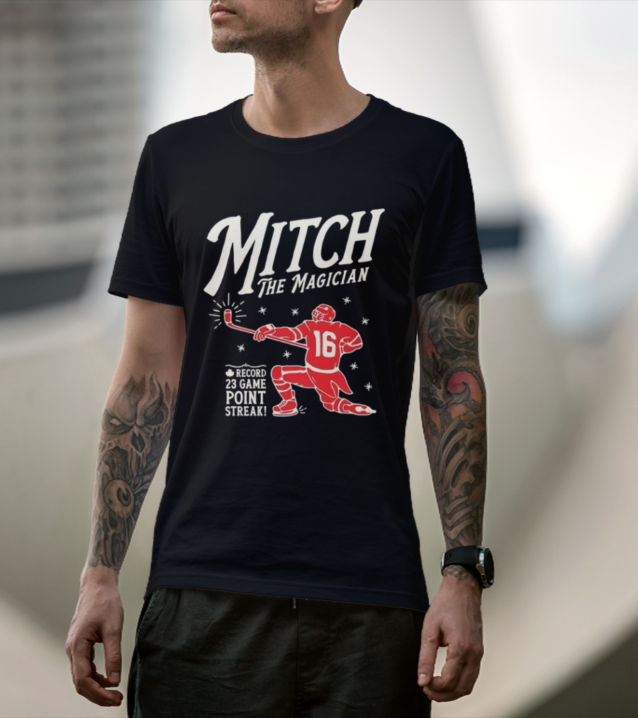 Mitch The Magician Record 23 Game Point Streak T-Shirt