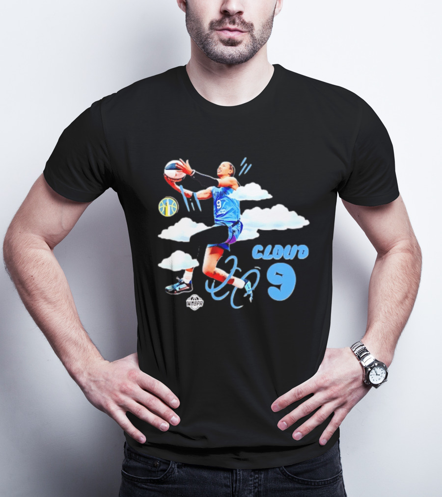 Natasha Cloud 9 Chicago Sky WNBA Basketball T-Shirt