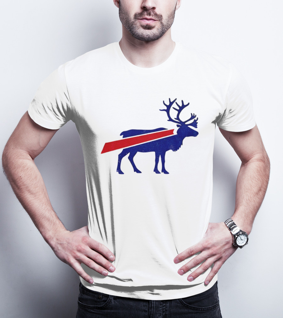 Buffalo Bills Reindeer Christmas Edition T-Shirt