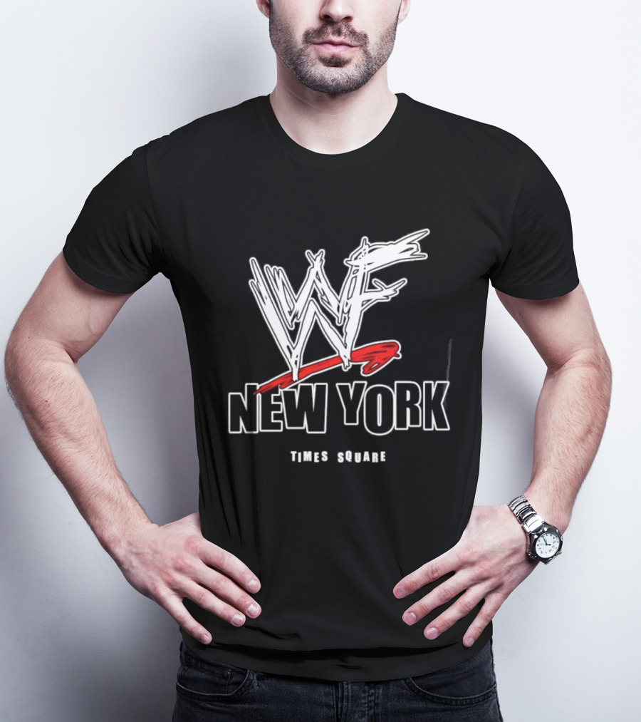 WWF New York Times Square Wrestling Federation T-Shirt