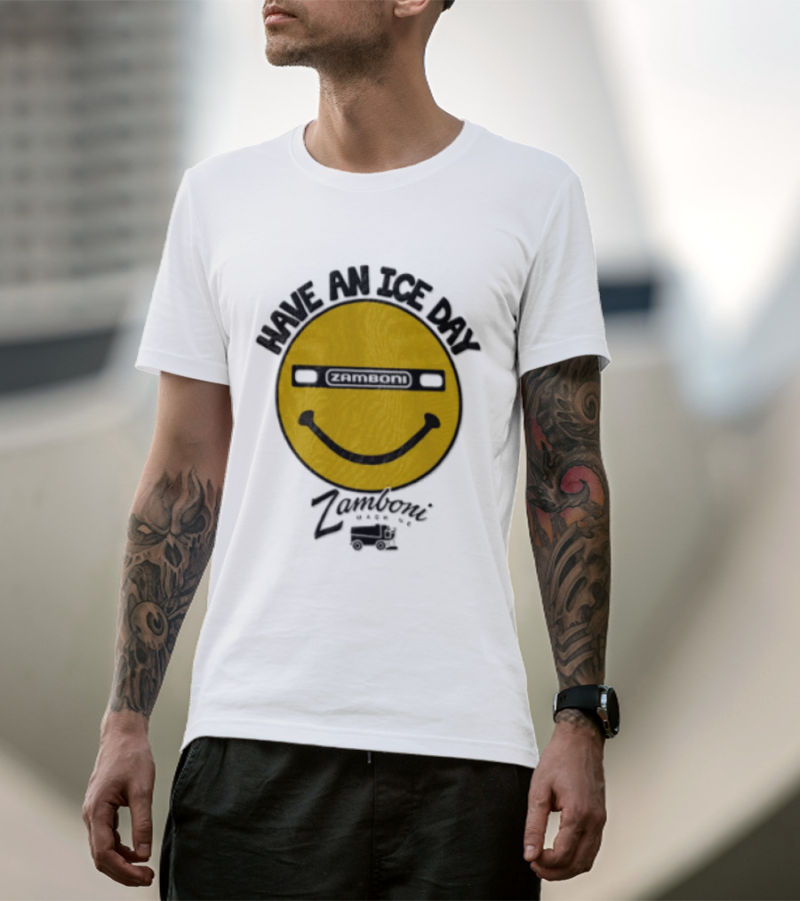 Have An Ice Day Smile Zamboni T-Shirt