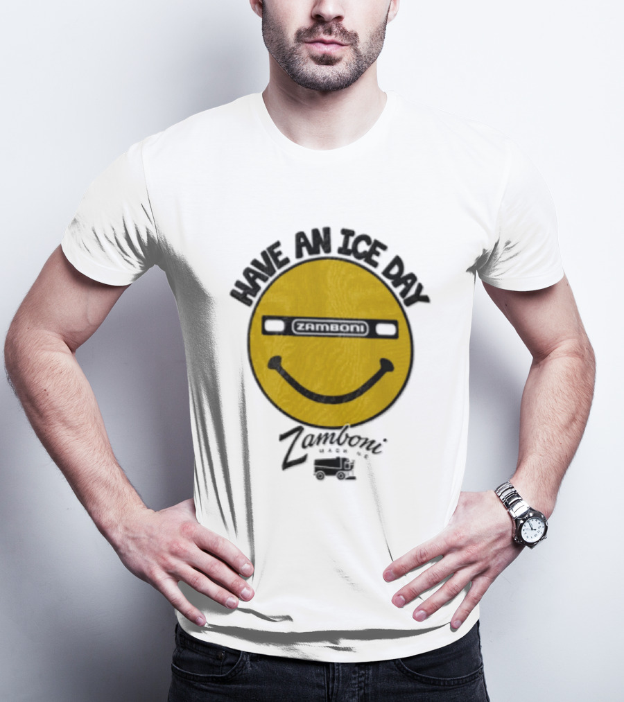Have An Ice Day Smile Zamboni T-Shirt
