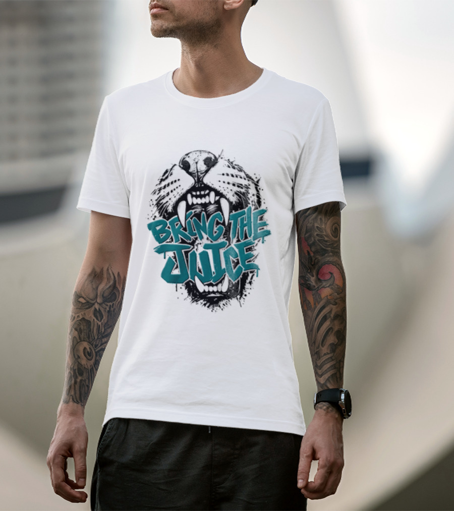 Bring The Juice Best Served Loud Jaguars T-Shirt