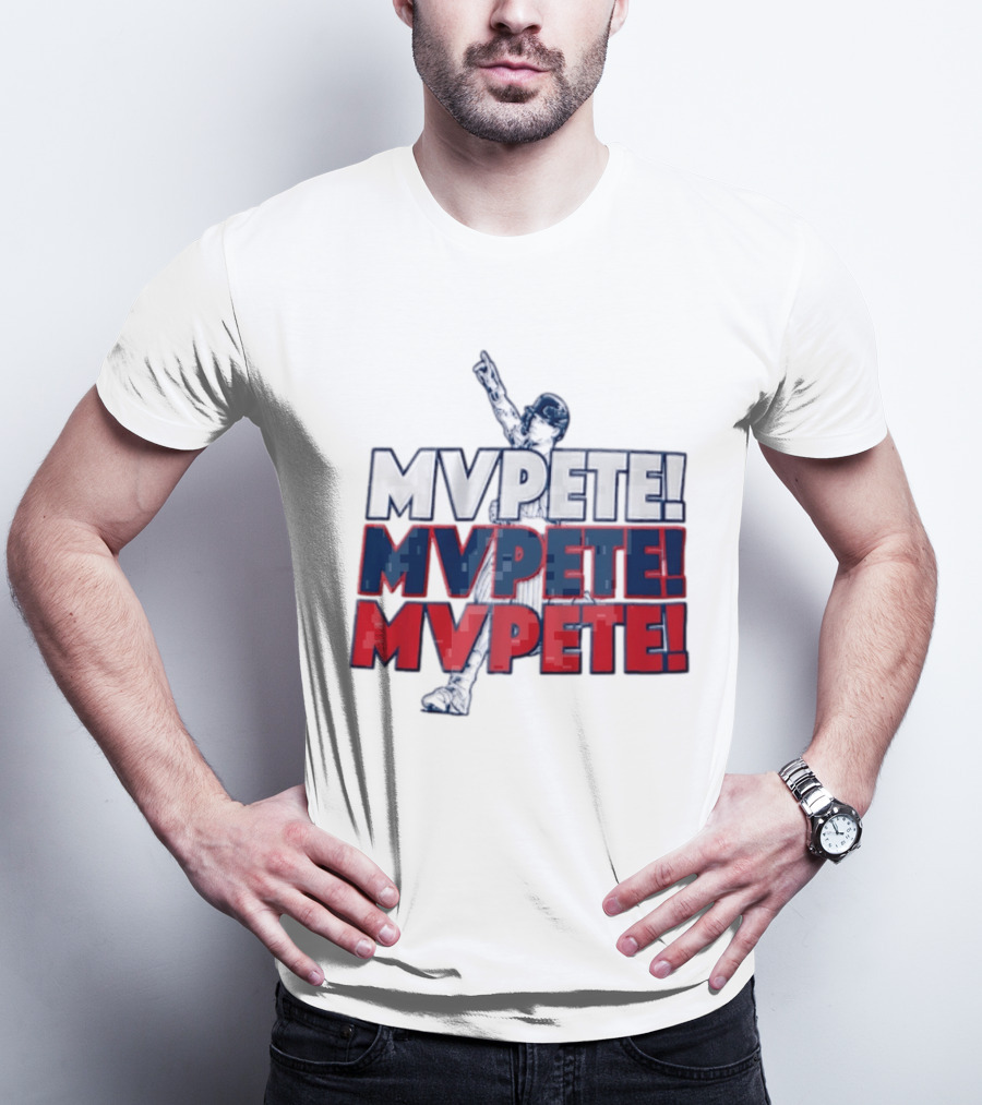 Pete Alonso New York Mets MLB Mvpete The Players Baseball T-Shirt