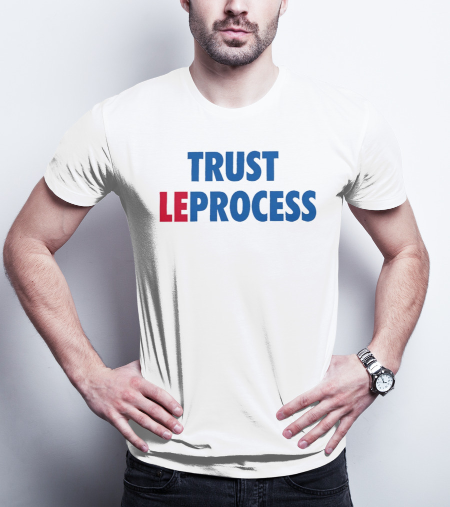 Trust Le Process Philadelphia 76ers Joel Embiid Team T-Shirt