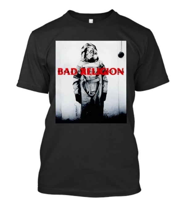 Bad Religion Stranger Than Fiction Punk Rock Hazmat Suit T-Shirt