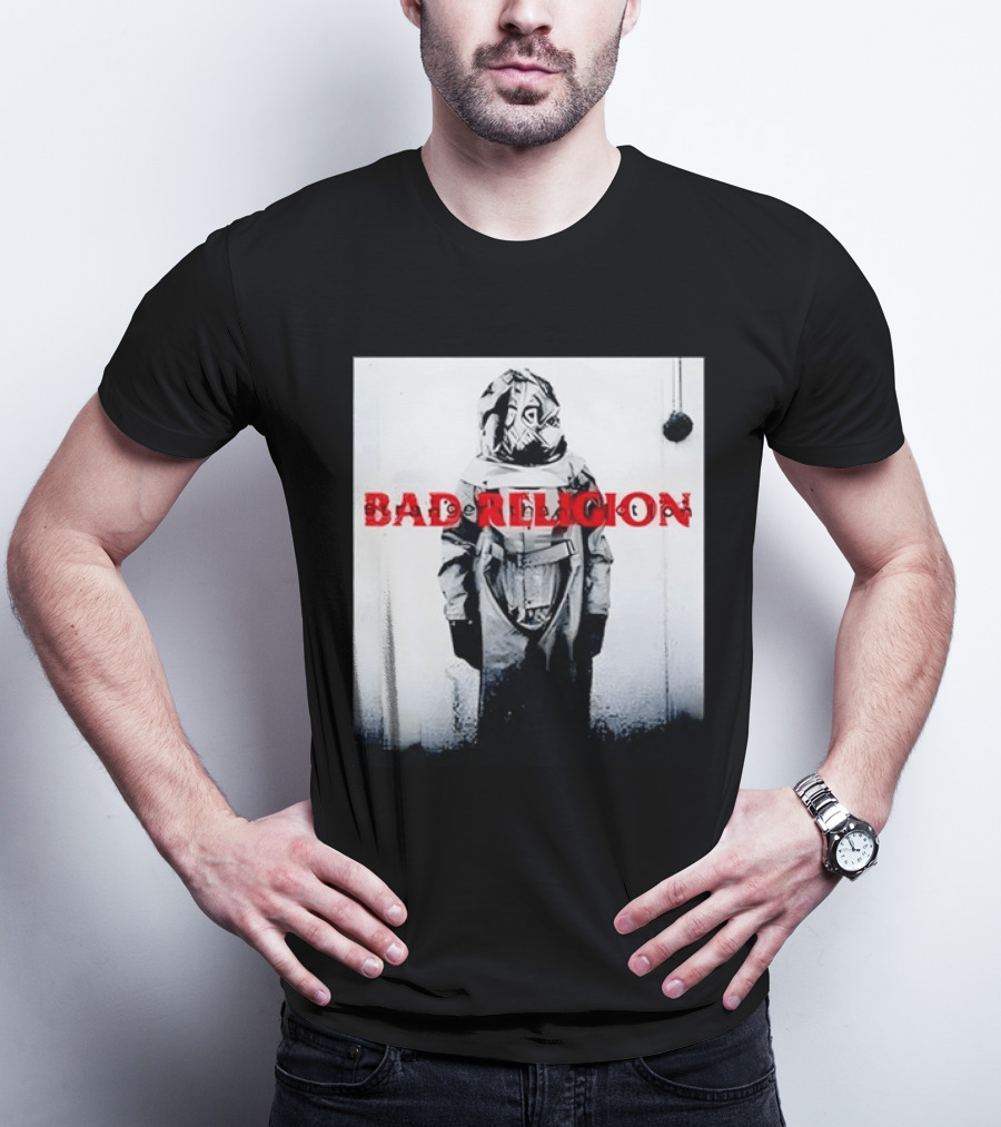 Bad Religion Stranger Than Fiction Punk Rock Hazmat Suit T-Shirt