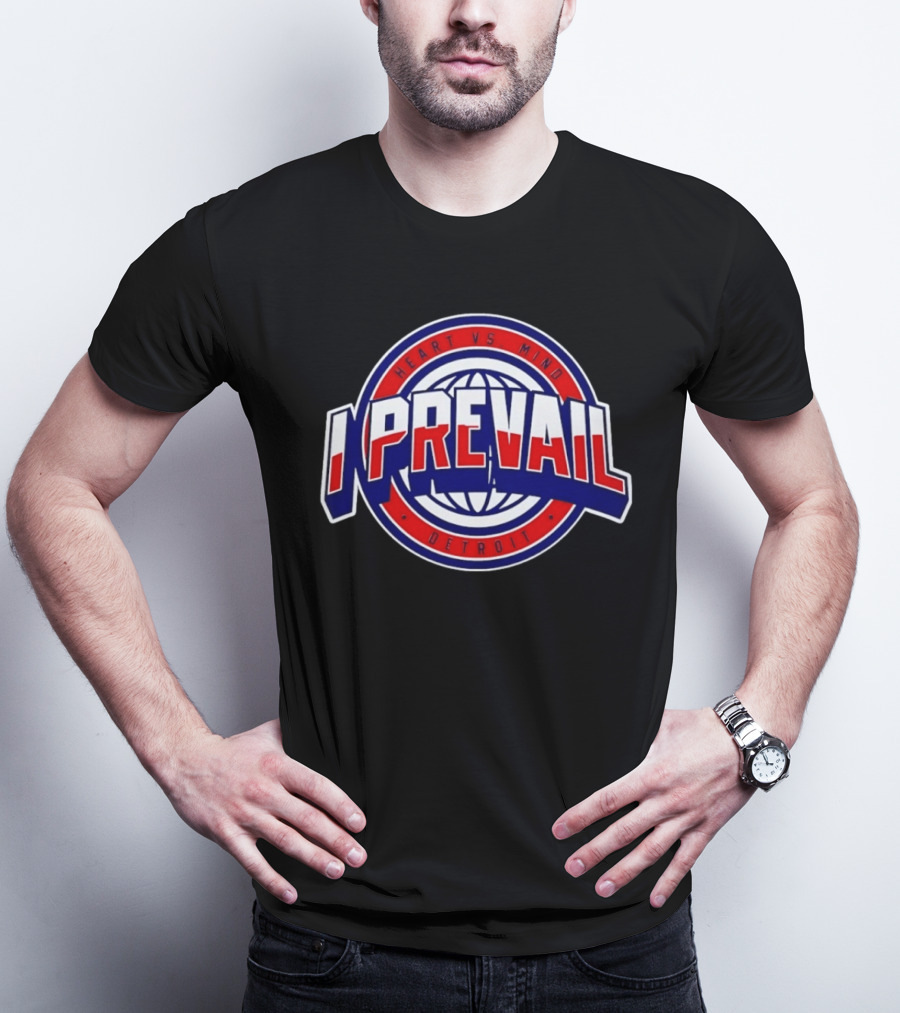 I Prevail Heart Vs Mind Detroit Metalcore Band Merchandise T-Shirt