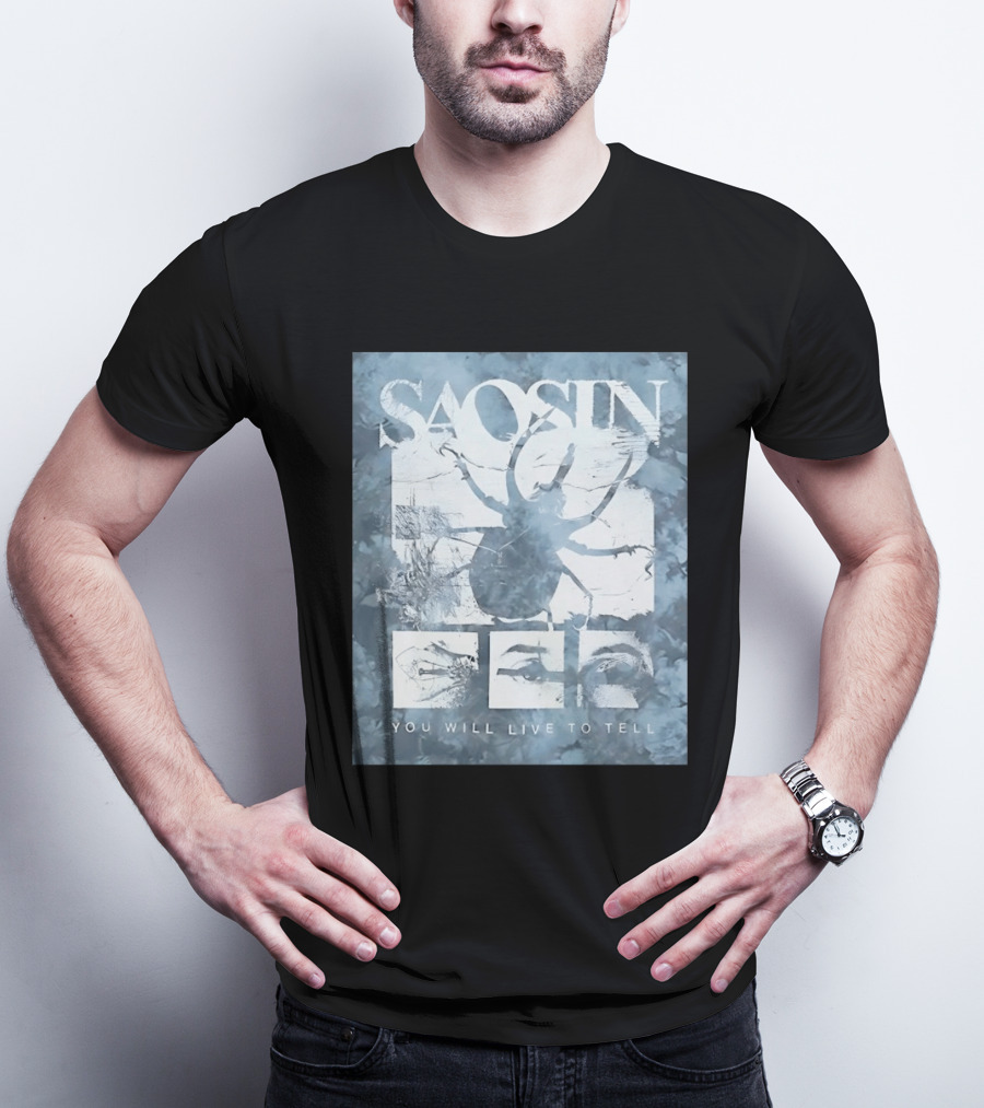Saosin You Will Live To Tell Post Hardcore Insect Abstract T-Shirt