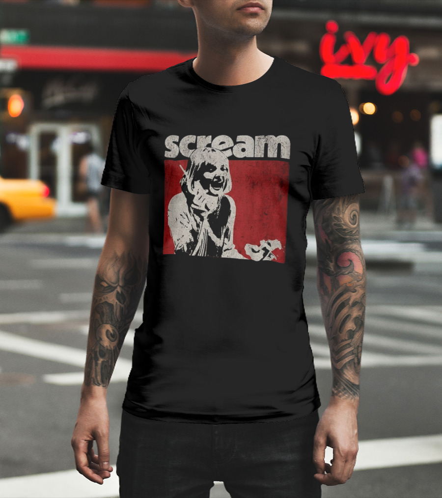 Scream Horror 90's Cult Movie Classic Halloween T-Shirt