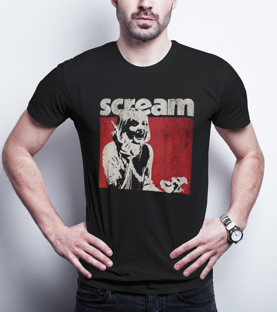 Scream Horror 90's Cult Movie Classic Halloween T-Shirt