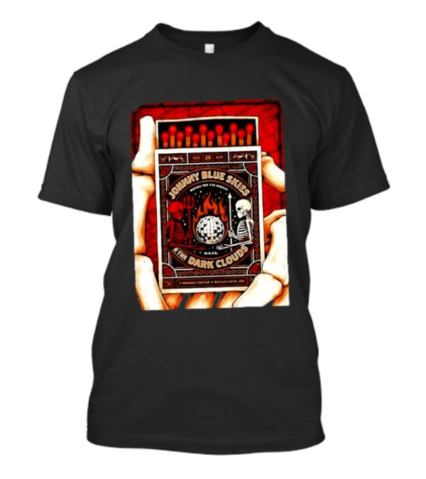 Johnny Blue Skies & The Dark Clouds Mutiny For The Masses Mobile Center Kansas City Sept 26 2026 T-Shirt