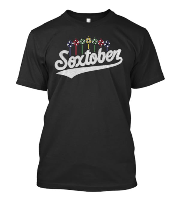 Soxtober Chicago White Sox MLB Postseason Pinwheel Windmill T-Shirt