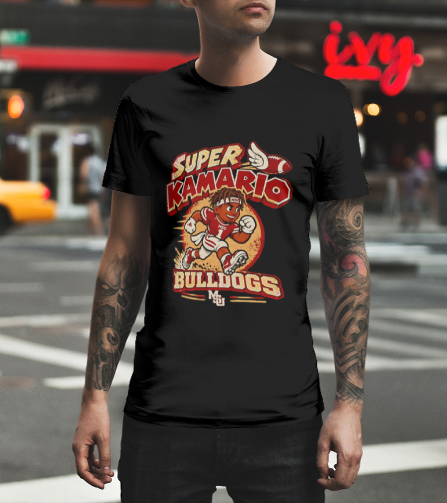 Super Kamario Mississippi State Bulldogs MSU T-Shirt