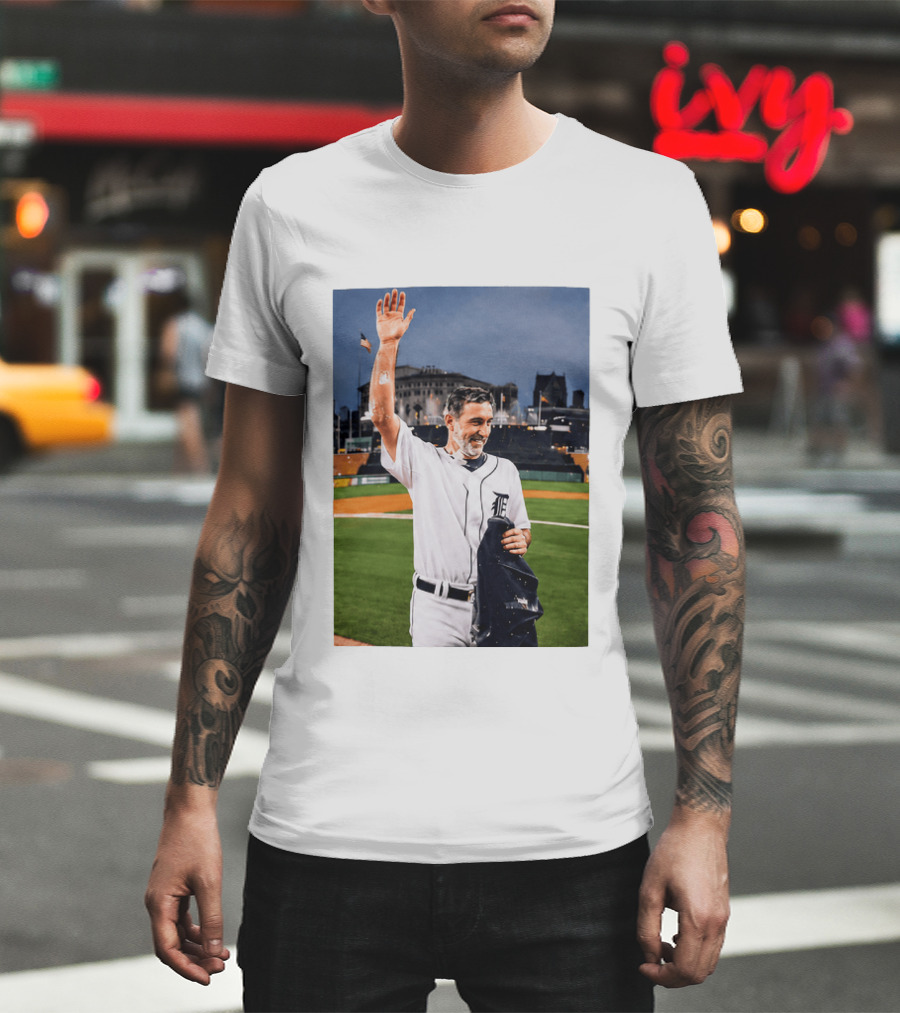Justin Verlander Detroit Tigers Baseball Farewell Game T-Shirt
