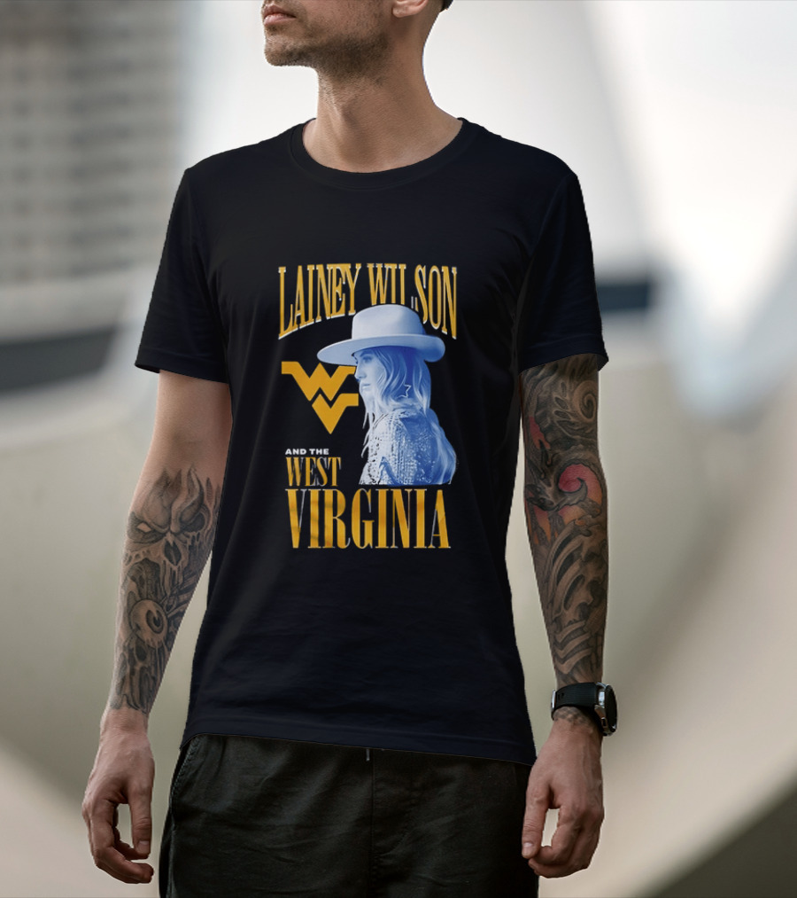 Lainey Wilson West Virginia Mountaineers Fan T-Shirt
