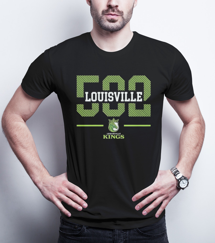 Louisville 502 Kings Logo And Crest T-Shirt
