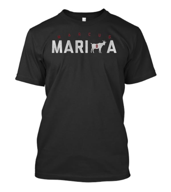 Marcus Mariota Mari GOAT A 8 Washington Past Seattle 33 31 T-Shirt