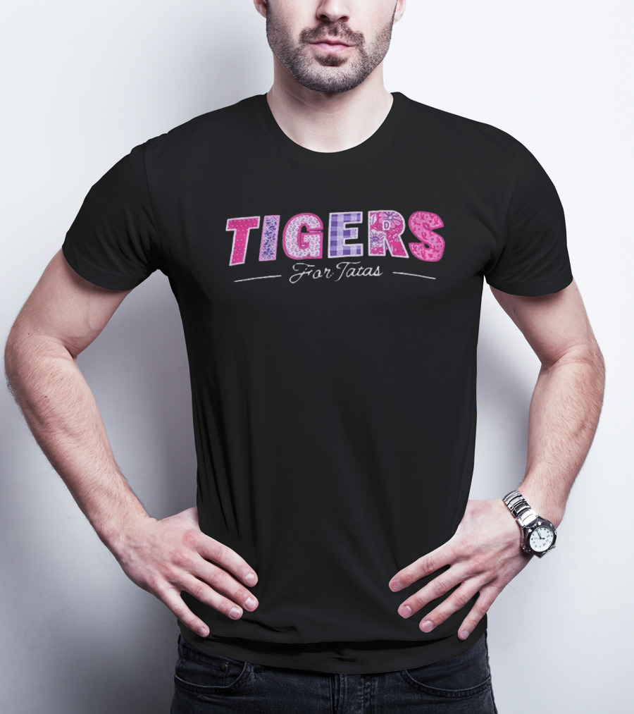 Tigers For Tatas Breast Cancer Awareness Clemson Tigers T-Shirt