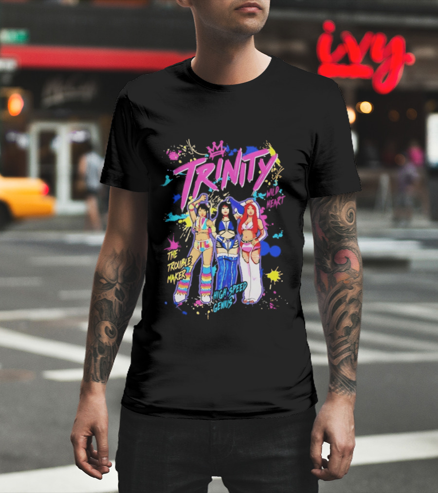 Trinity Wild Heart The Trouble Maker High Speed Genius Trio T-Shirt