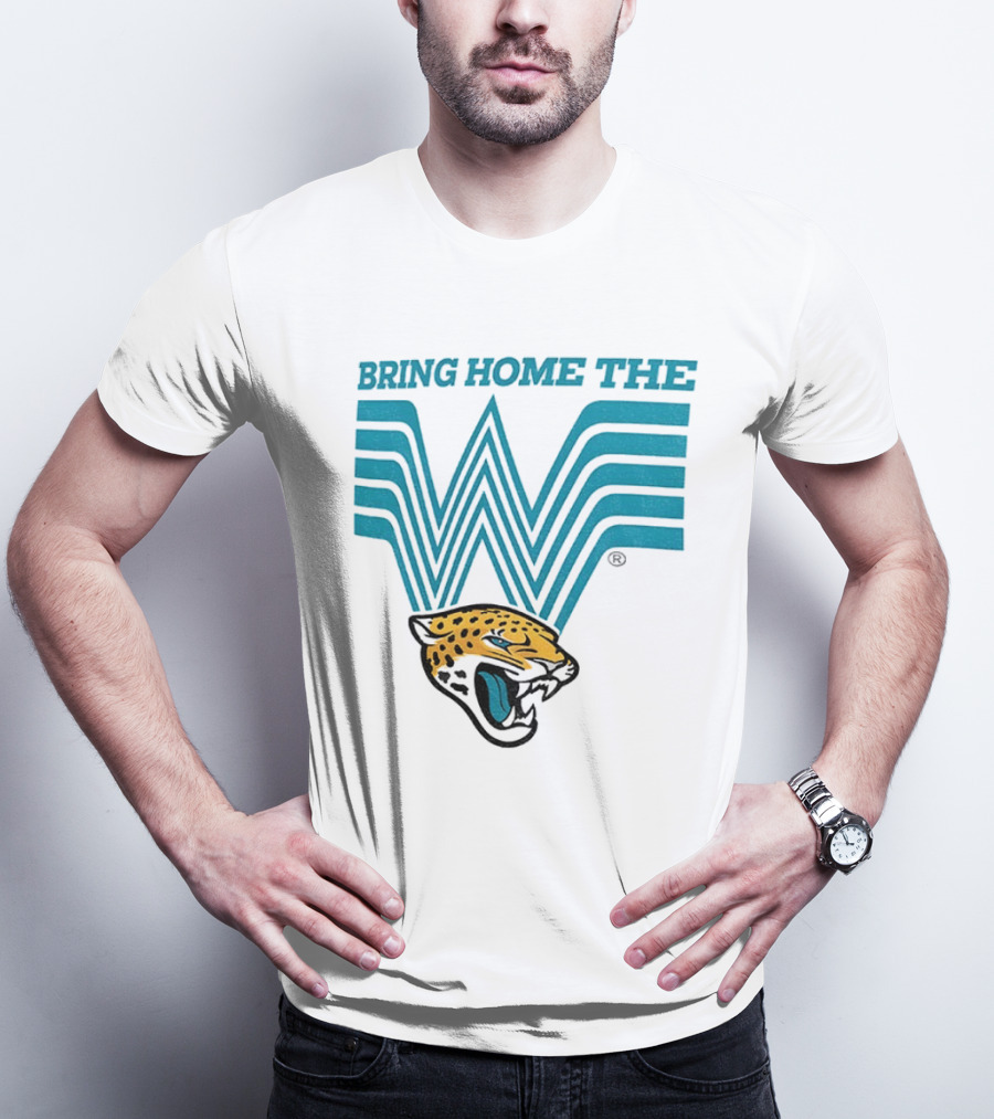 Bring Home The W Jaguars Win Free Whataburger T-Shirt