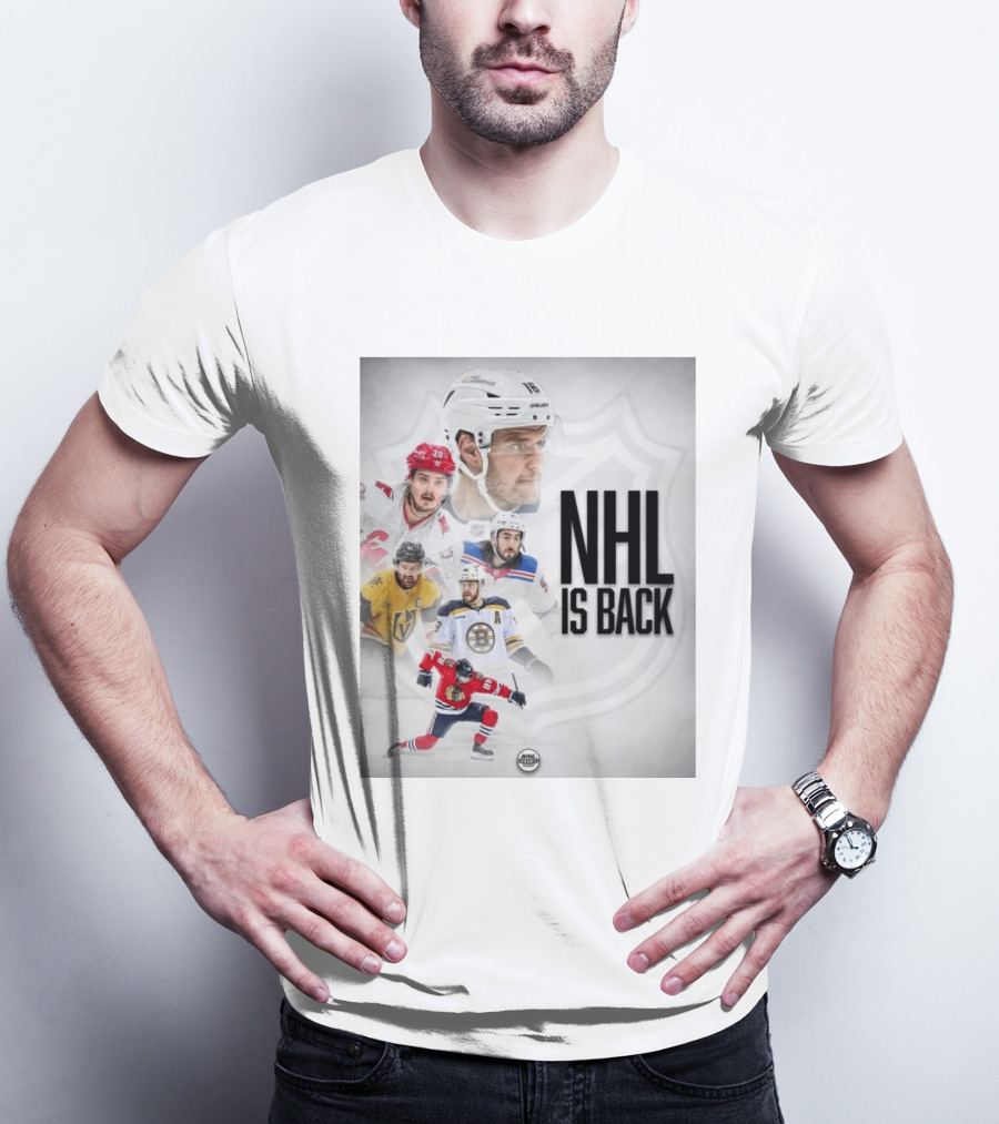 NHL 2026 2027 Is Back Featuring Iconic Players And Teams Like Boston Vegas Florida Carolina T-Shirt