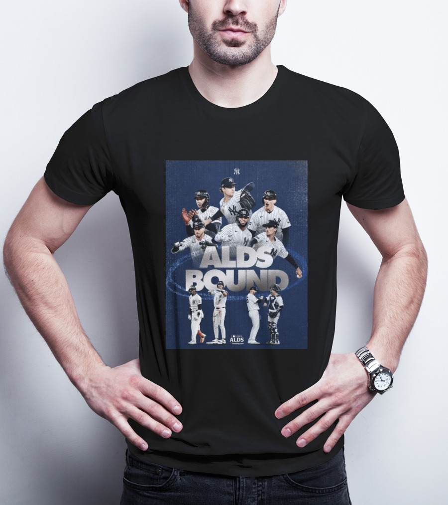 New York Yankees ALDS Bound 2026 Baseball Team Celebration T-Shirt