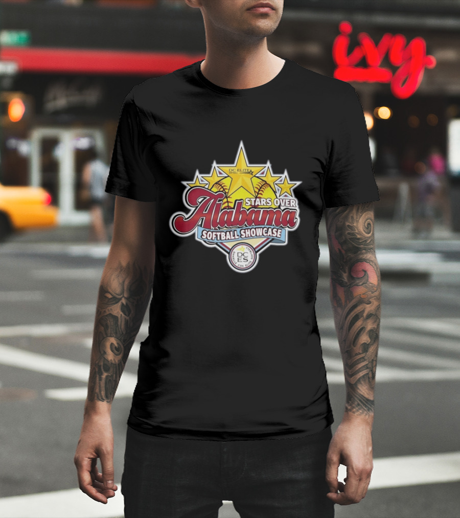 Stars Over Alabama DC Elite Softball Showcase 2026 T-Shirt