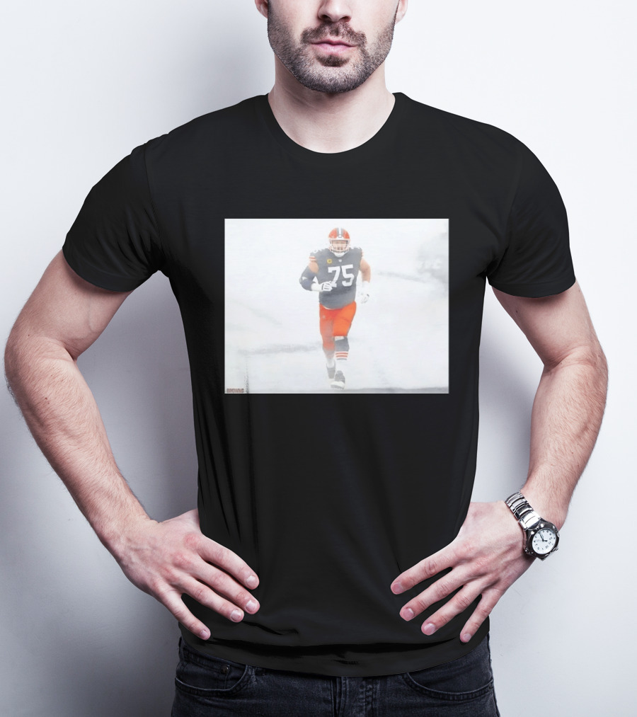 Joel Bitonio Cleveland Browns Number 75 Football Legends T-Shirt