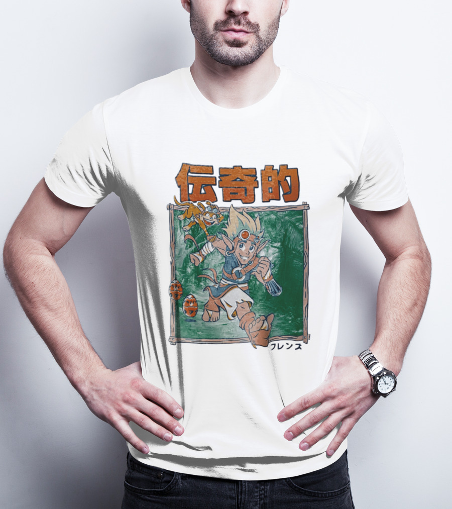 Legendary Adventure Jak And Daxter Jungle Run Orange Eggs T-Shirt