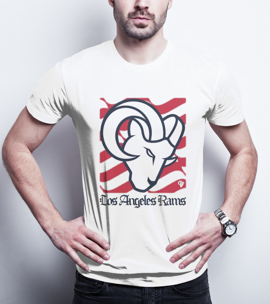 Los Angeles Rams Iconic Football Ram Head T-Shirt