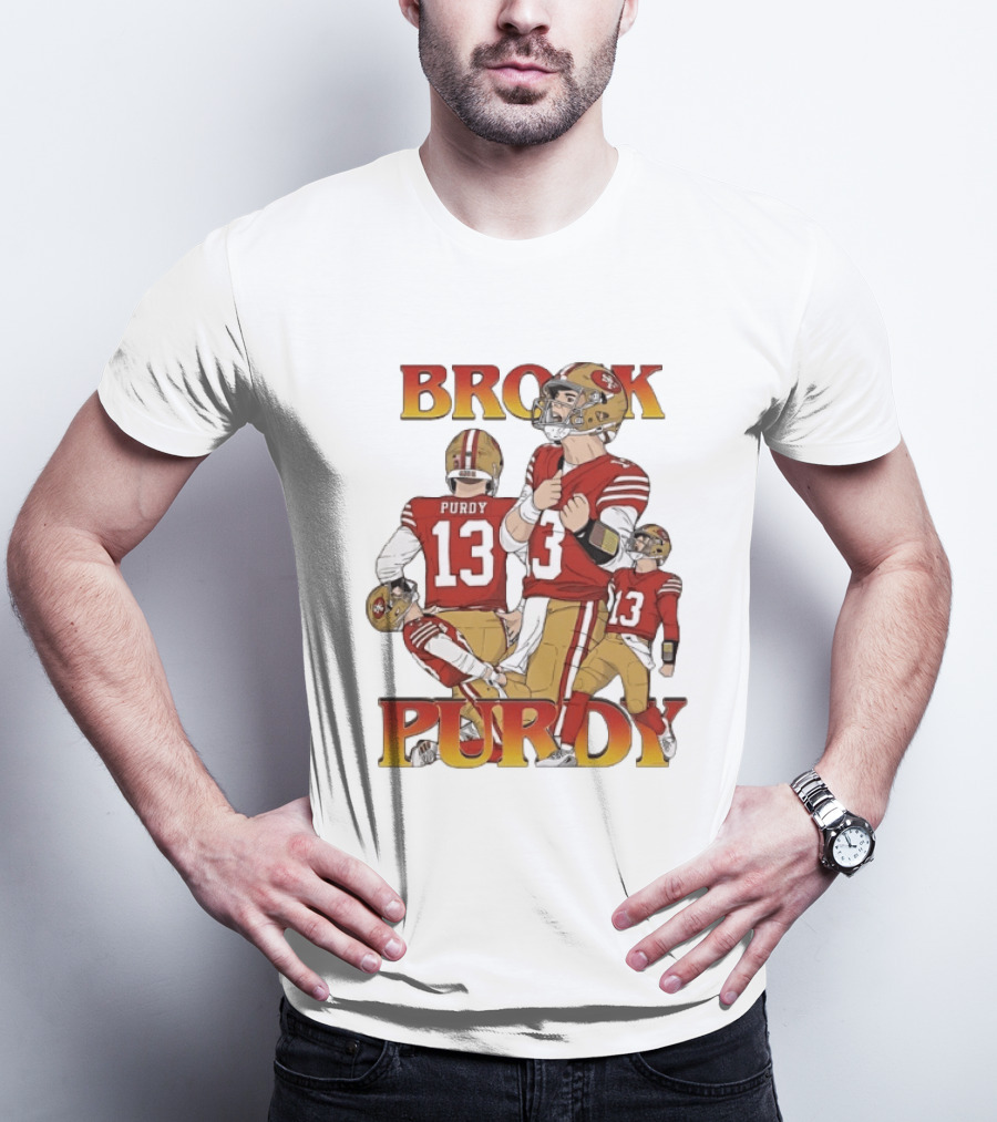 Brock Purdy San Francisco 49ers Number 13 Quarterback Football Player T-Shirt