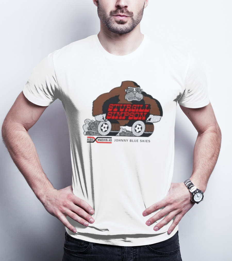 Sturgill Simpson Johnny Blue Skies Monster Truck Madness T-Shirt