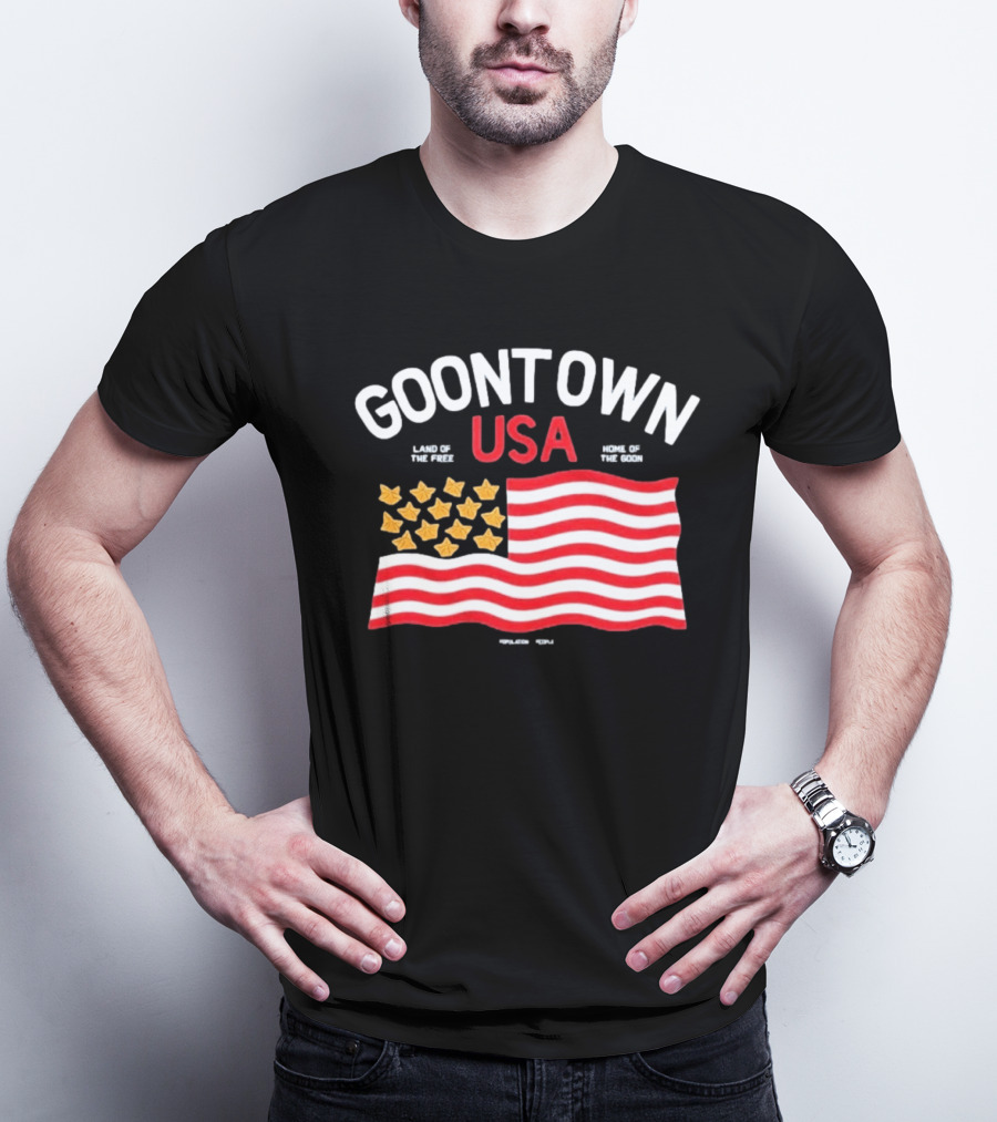 Goontown USA Mullet Review Home Of The Goon Flag T-Shirt