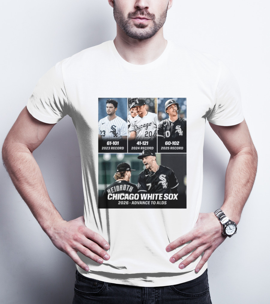 Chicago White Sox 2026 Journey From 61 101 Record To ALDS Triumph T-Shirt