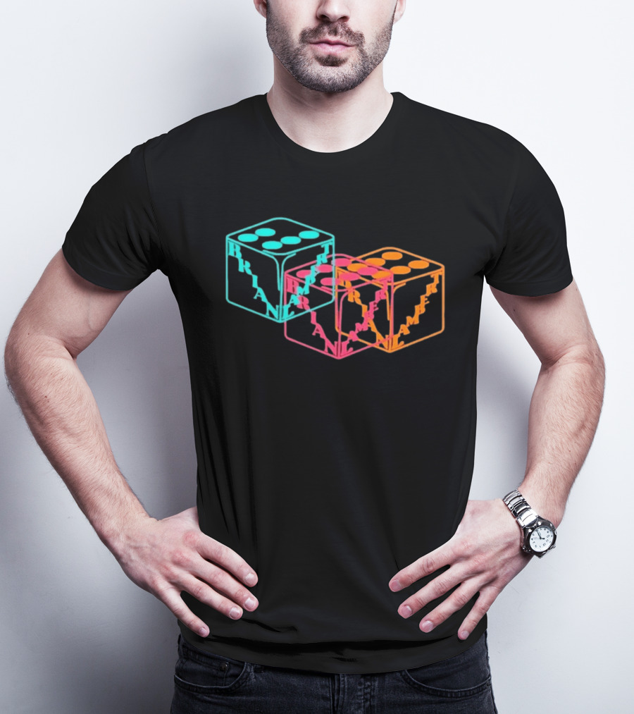 Green Bay Packers Lambert Fiesta Dice Neon Dice T-Shirt