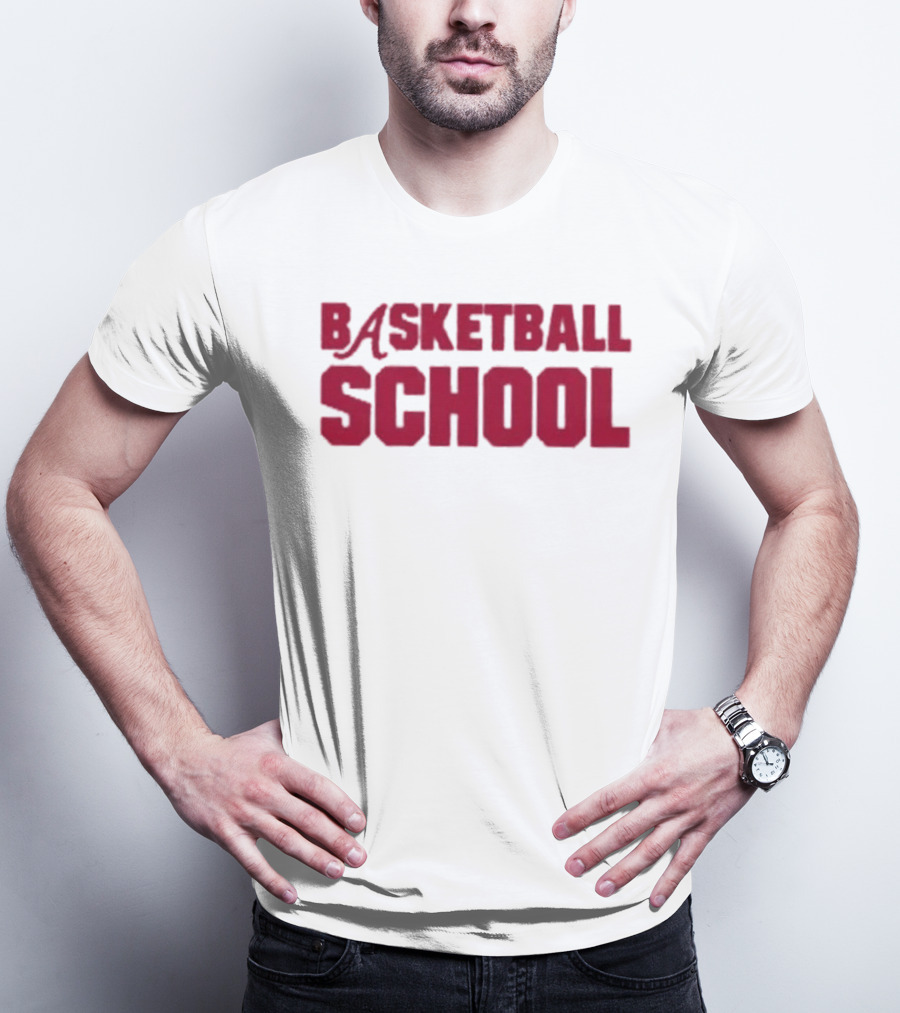 Alabama Crimson Tide Basketball School Basketball School T-Shirt
