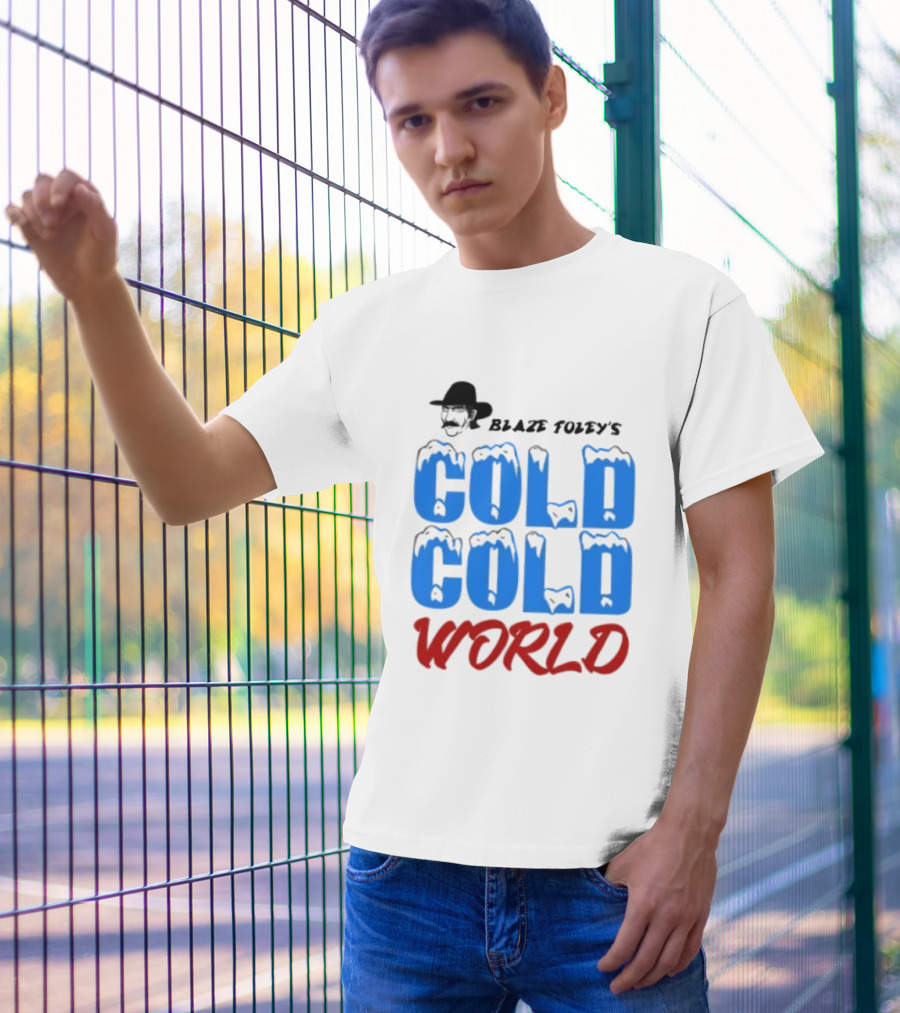 Blaze Foley's Cold Cold World Country Music T-Shirt