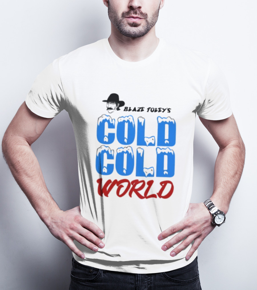 Blaze Foley's Cold Cold World Country Music T-Shirt