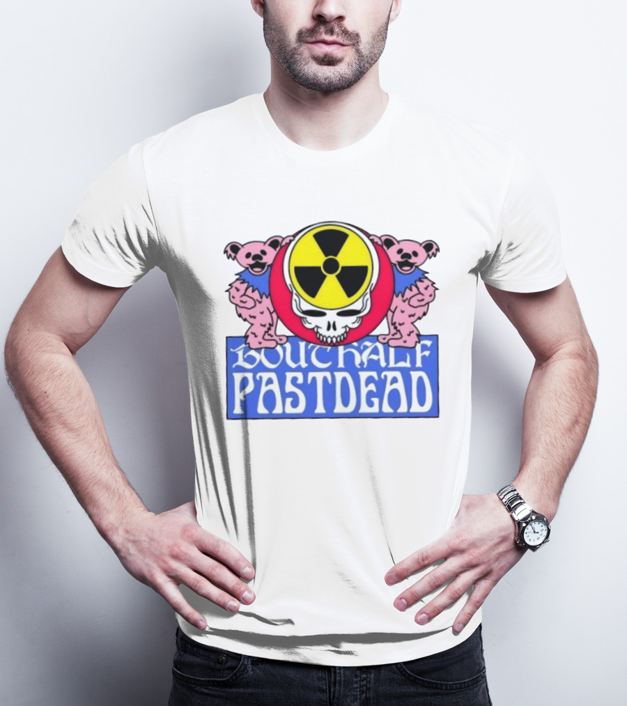 Bouthalf Pastdead Grateful Dead Bears Nuclear Skull T-Shirt