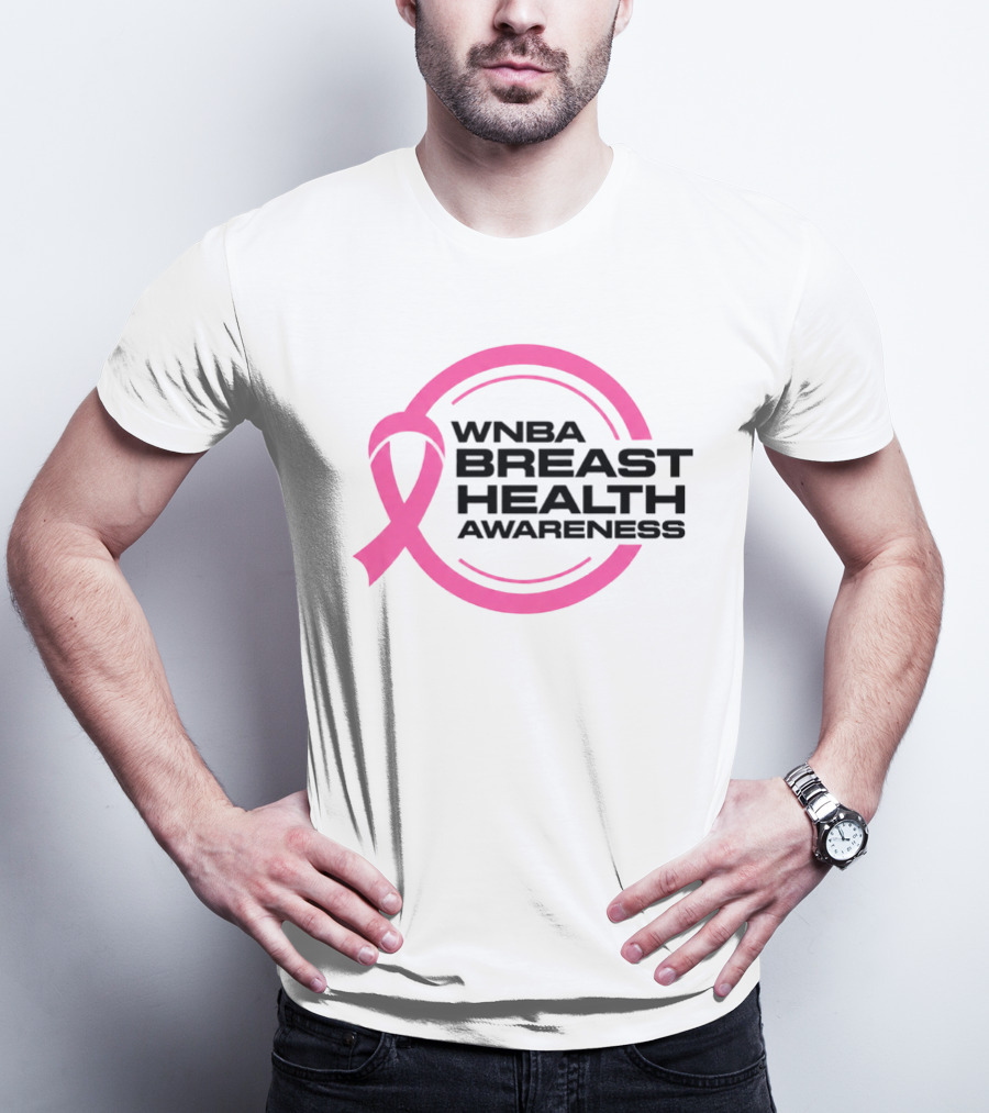 WNBA Breast Health Awareness Caitlin Clark Pink Ribbon T-Shirt