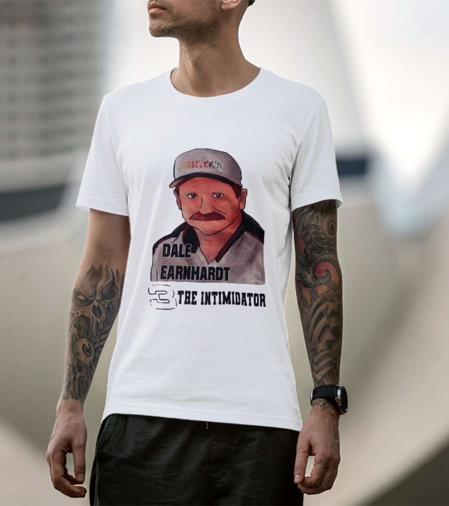 Dale Earnhardt 3 NASCAR The Intimidator T-Shirt