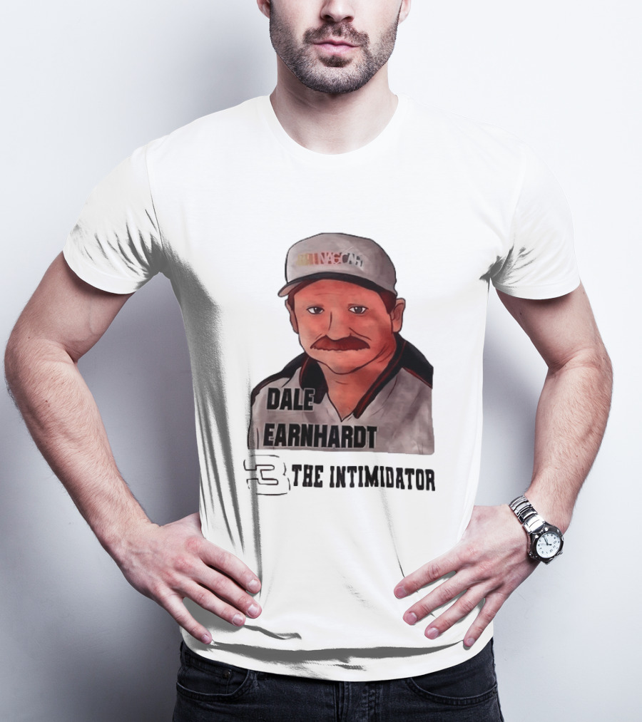 Dale Earnhardt 3 NASCAR The Intimidator T-Shirt