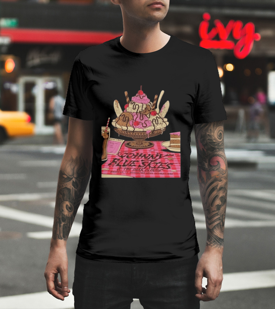 Johnny Blue Skies & The Dark Clouds Nashville Bridgestone Arena Event October 2 2026 T-Shirt