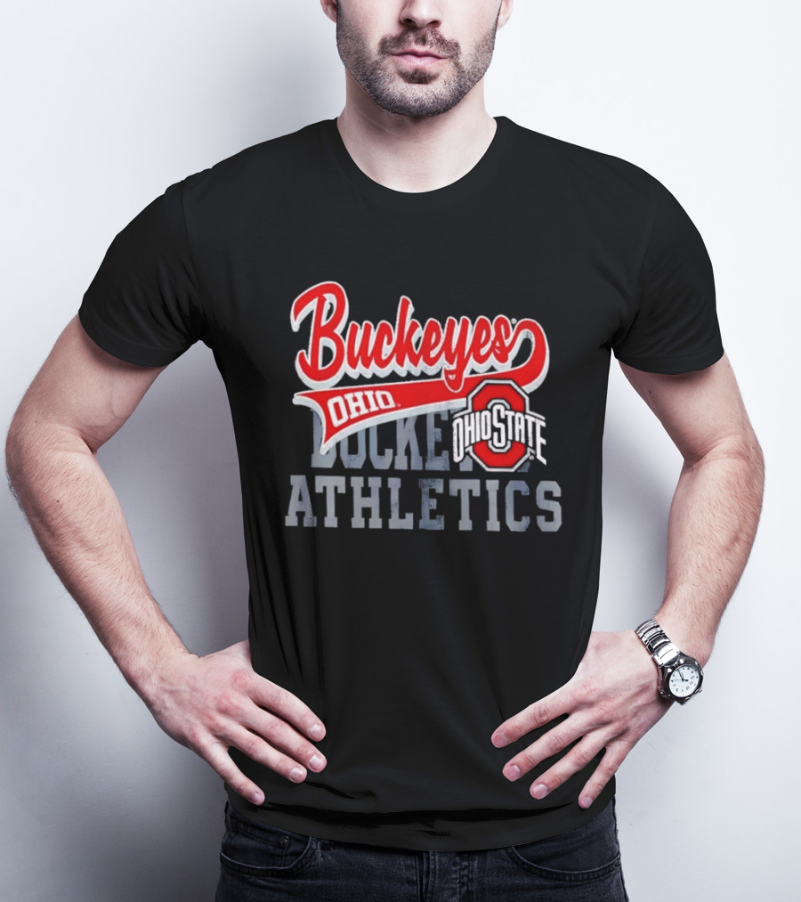 Ohio State Buckeyes Athletics Distressed Ohio Buckeyes T-Shirt