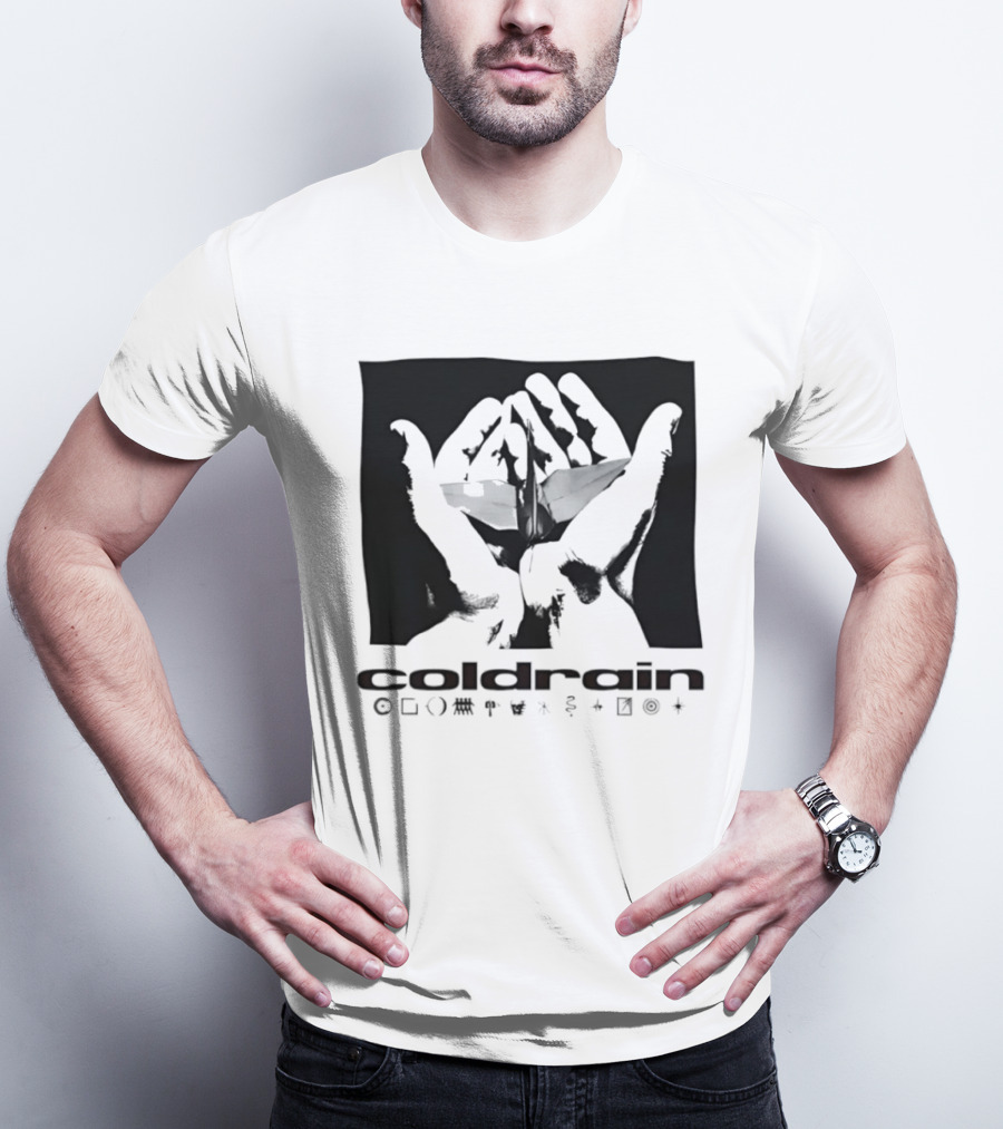 Coldrain Origami Hands Japanese Rock Band T-Shirt