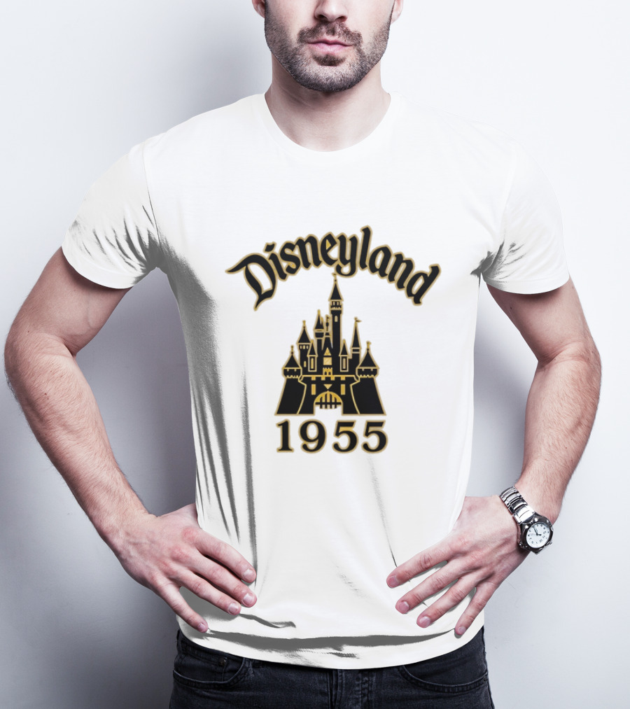 Disneyland 1955 Castle Walt Disney Classic Magic Kingdom T-Shirt