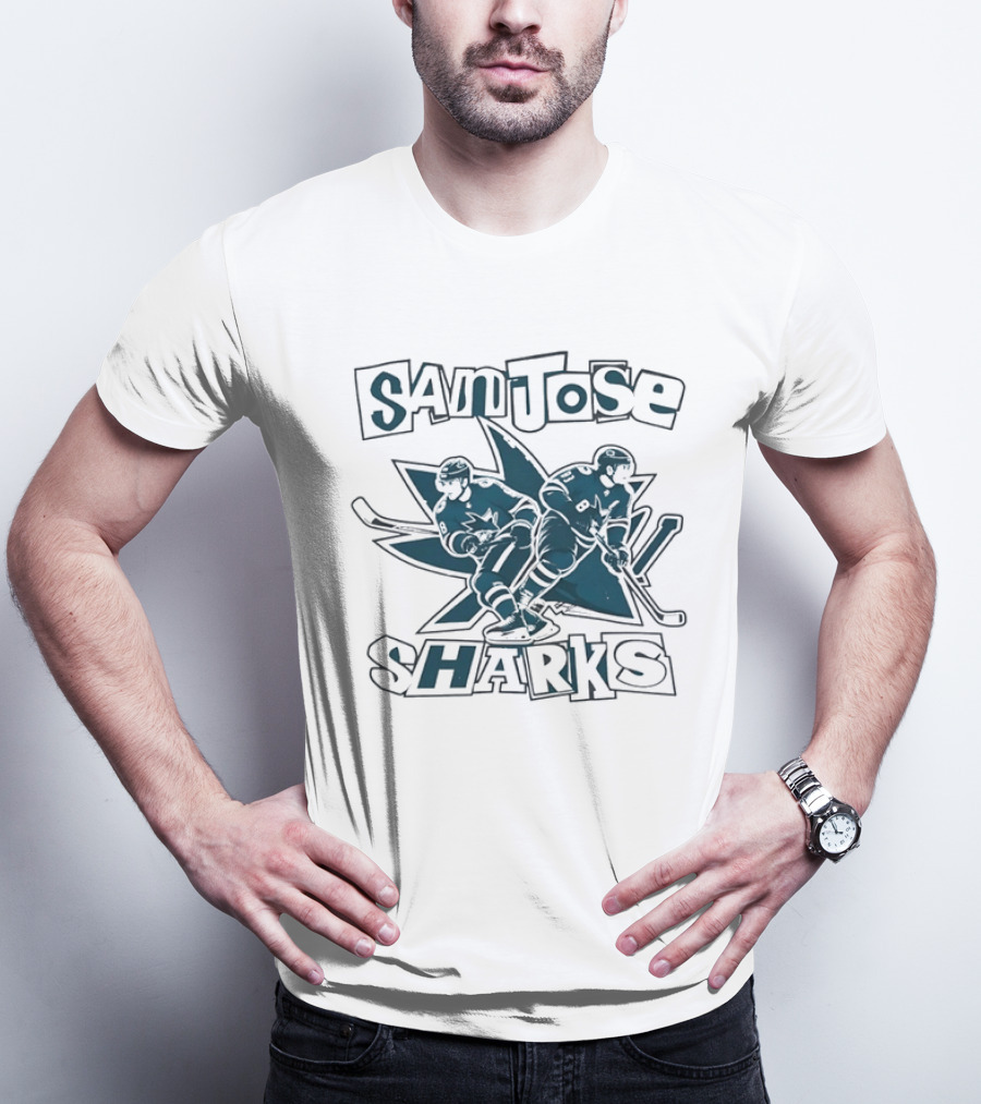 San Jose Sharks NHL Hockey Players Team T-Shirt